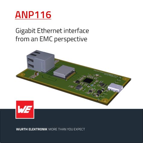 Sam Nema On Linkedin Gigabit Ethernet Interface Under Emc Aspects Würth Elektronik