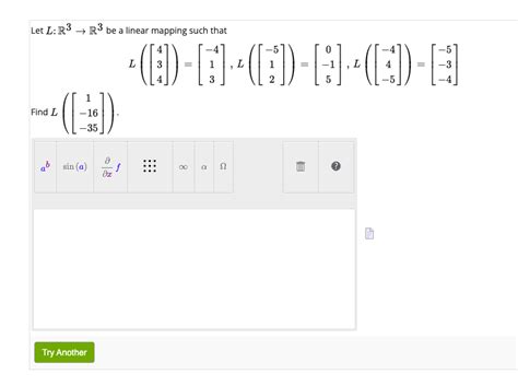 Solved Let Lr3→r3 Be A Linear Mapping Such That