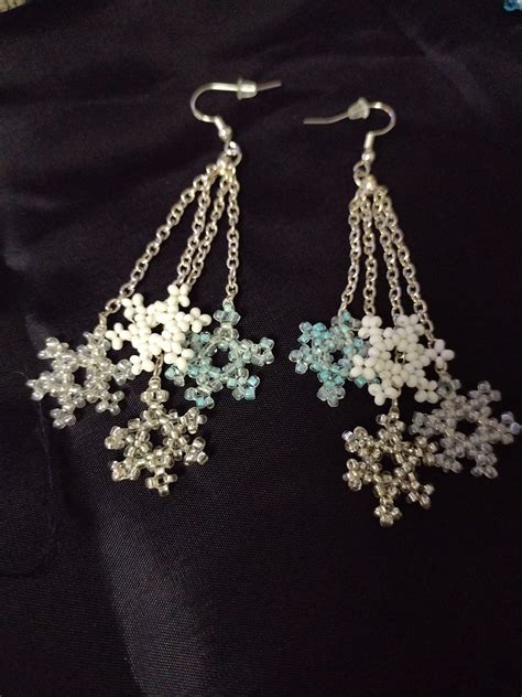 Snowflake Earrings Muskoka Indigenous Friends Cultural Centre