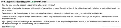 qsplitter设置宽高比例的正确方法 qsplitter设置比例 csdn博客