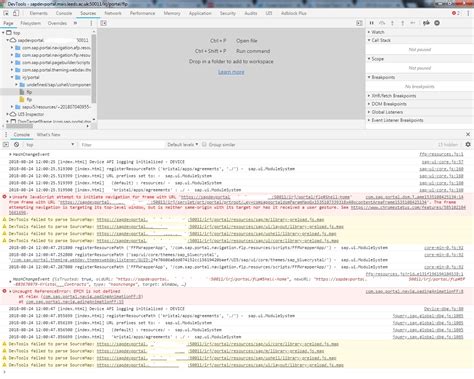 SAPUI Chart Not Visible When Running From Within The Portal Stack Overflow