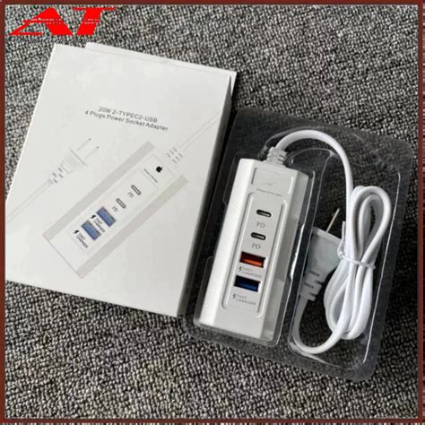 Củ sạc cổng ổ cắm điện sạc USB type C Hỗ trợ Power Delivery USB C USB A Cốc sạc đa dụng