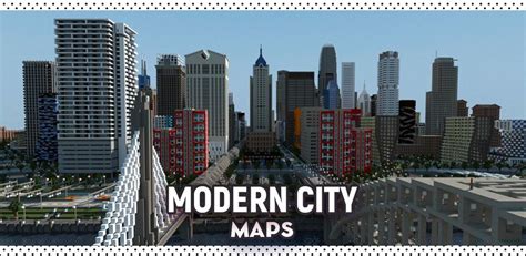 Modern City Minecraft Map City Latest Version For Android Download Apk
