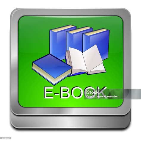 전자책 버튼3d 일러스트레이션 교육에 대한 스톡 사진 및 기타 이미지 교육 구매 녹색 Istock