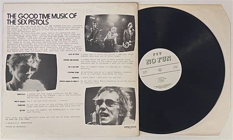 Lot 41 Sex Pistols No Fun Lp Original Uk Private