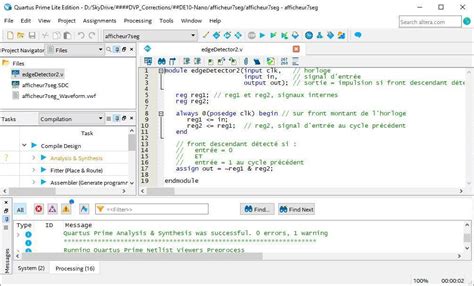 Fpga Intel Quartus Prime