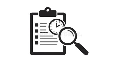 Icon Illustration Of A Clipboard With A Checklist Featuring Multiple
