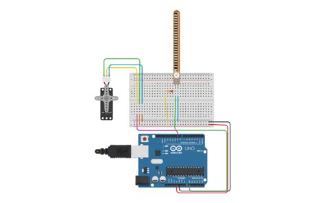 Circuit Design Sensor Flexible 9 Tinkercad