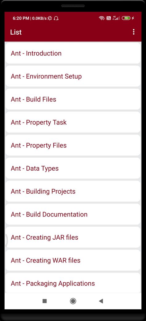 Apache Ant Tutorial Apk For Android Download