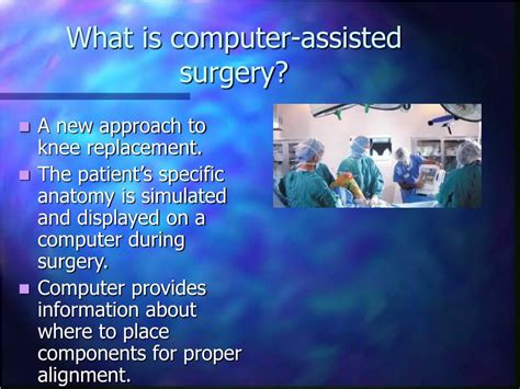 Ppt Computer Assisted Knee Replacement Surgery Powerpoint Presentation Id3198163