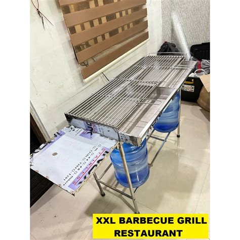 Xxl Bbq Grill Stainless Barbeque Ihawan Barbecue Heavy Duty De Uling
