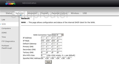 How To Change The DNS Settings On A Technicolor TC7210 DNZ Router