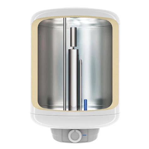 Вертикален бойлер Tedan Ceramic PRO inox 80 - неръждаем
