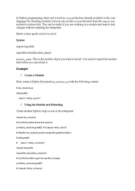 Python Concepts Nice Content In Python Programming There Isnt A