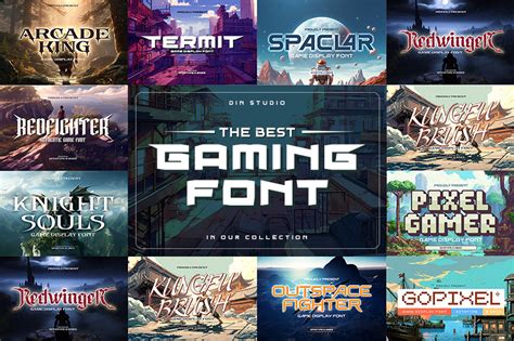 Exploring The Best Gaming Fonts In Our Collection Din Studio