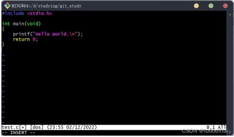 二、git本地仓库基本操作——创建git仓库、提交更新或删除文件 csdn博客