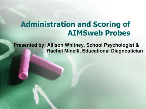Ppt Administration And Scoring Of Aimsweb Probes Powerpoint Presentation Id 534673