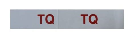 tq engine code decal