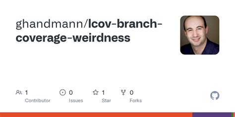 GitHub Ghandmann Lcov Branch Coverage Weirdness