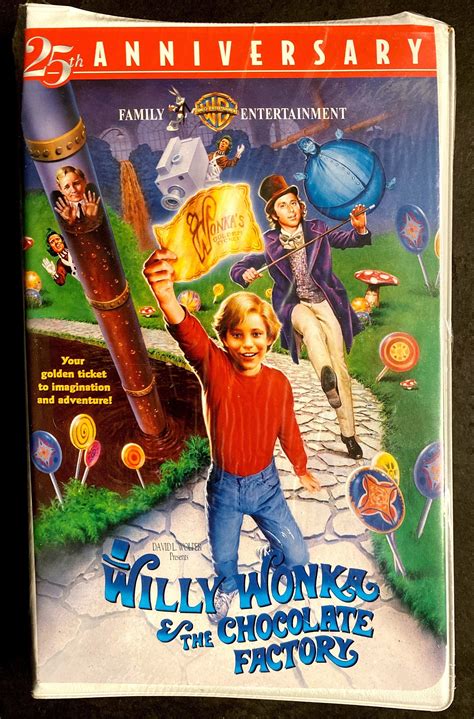 Willy Wonka And The Chocolate Factory Vhs