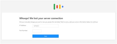 remote access to assistant relay web app not working · issue 124