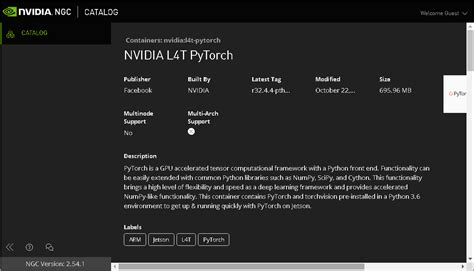 Jetson Nano Nvidia Docker で Pytorch の環境構築をしてみる Front