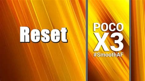 Tiga Cara Reset Poco X M Paling Mudah Dan Efektif DroidSmile