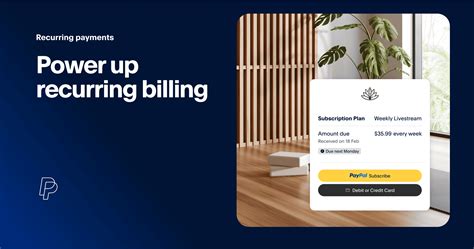 Recurring Payments Subscription Payments Paypal Sg