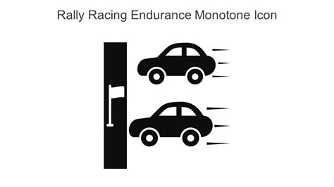 Rally Racing Endurance Monotone Icon In Powerpoint Pptx Png And Editable Eps Format PPT Slide