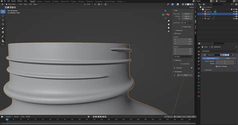 Help With Bottle Threads Using Screw Modifier Then Subdivision Surface