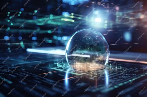 Premium Ai Image Global Network Connection Concept Abstract Science Background