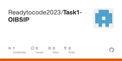 Github Readytocode2023task1 Oibsip