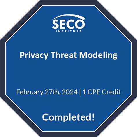 Privacy Threat Modeling Credly
