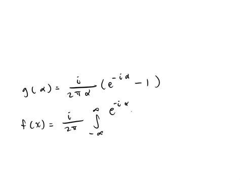 Solvedfind The Exponential Fourier Transform Of The Given Fx And