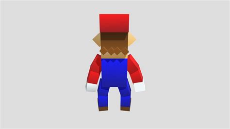 Mario 64 Download Free 3d Model By Mario Bros Mariothegamer64