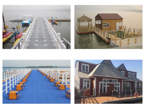 Modular Hdpe Plastic Cube Floating Dock Pontoon Inflatable Amusement Platform Jet Ski Dock U