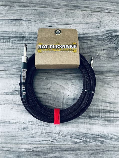 Rattlesnake Cable Company Ft Black Reverb