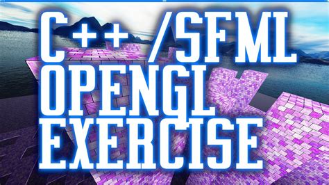 My Second Opengl Project Tool Assisted C17 Sfml Youtube
