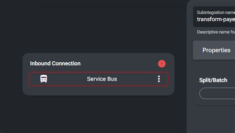 Validator Error When Selecting Service Bus Queue Inbound Connection Issue Connxio