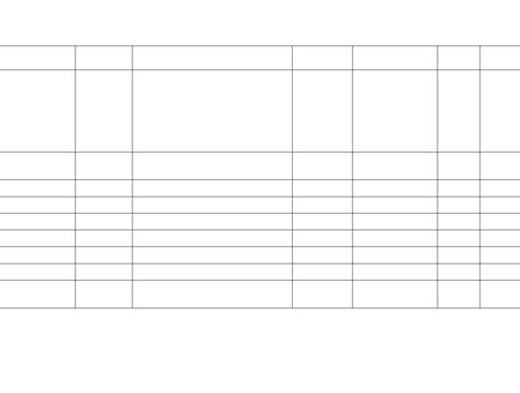 Test Log Template In Word And Pdf Formats