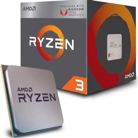 Procesador AMD Ryzen 3 2200G, 3.50GHz, 4MB L3, 4 Core, AM4, 14nm, 65 W ...