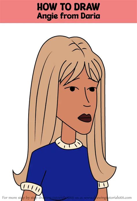 How To Draw Angie From Daria Daria Step By Step DrawingTutorials101 Com
