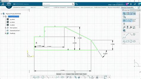Auto Constraints Best Practice 2 Catia 3dexperience Youtube