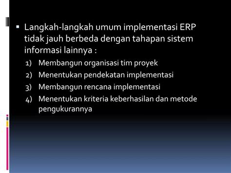 Ppt Implementasi Sistem Erp Powerpoint Presentation Free Download