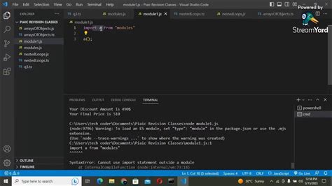 Nested Loops Arrays Of Object And Modules In Typescript Youtube
