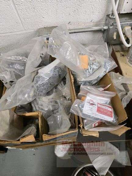 Locker Parts Lot Multiple Hardware Components For Locker Repair