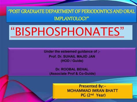 Bisphosphonates Pptx