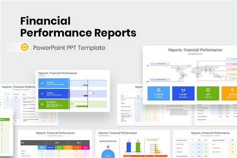 Financial Performance Reports Google Slides Template | Nulivo Market