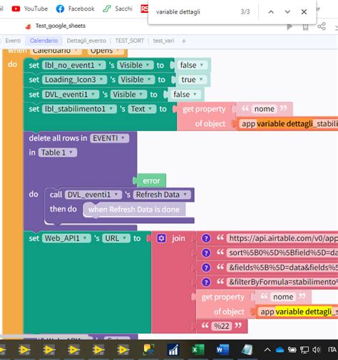 Search Object · Issue 1194 · Thunkablethunkable Issues · Github