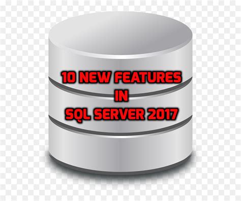 New Features In Sql Server Database Symbol Hd Png Download Vhv